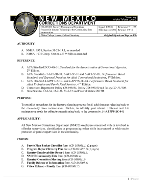 Fillable Online Reentry Planning ToolkitRoot & Rebound Fax Email Print ...