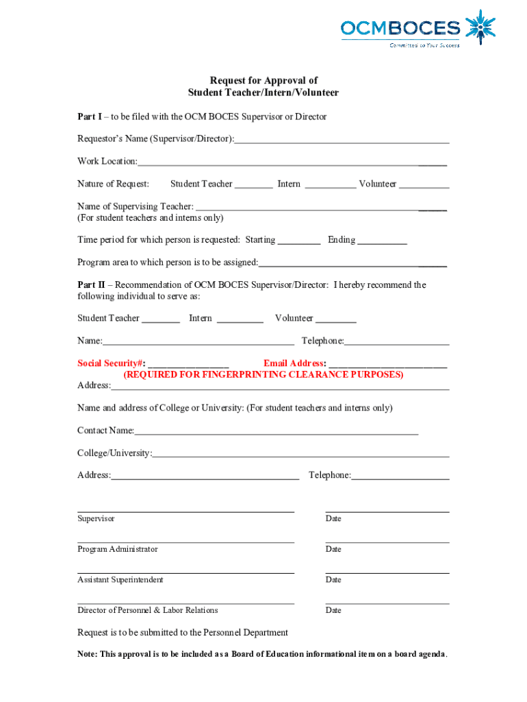 Fillable Online Request for Approval: Template & Samples - Document ...