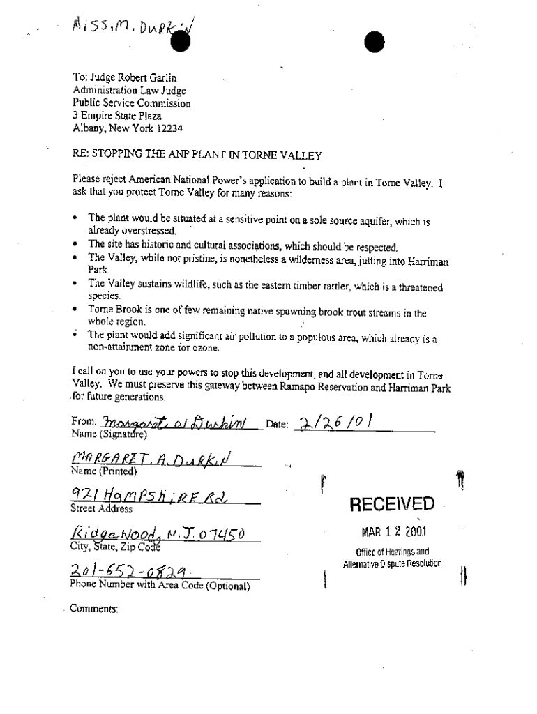 Fillable Online Honorable Robert Russell III - Chief Judge - Atlantic ...