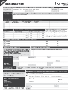 Fillable Online 19+ Event Booking Form Templates in PDFDOC Fax Email ...