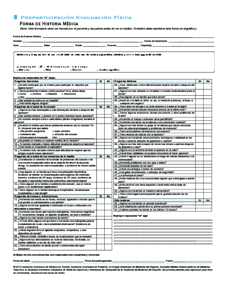 Fillable Online MMS Physical Form-Spanish Fax Email Print - pdfFiller