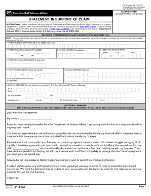 Fillable Online What are some Examples of Typical Veterans Compensation ...