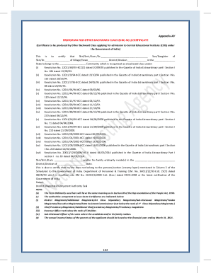 Fillable Online (FORM OF CERTIFICATE TO BE PRODUCED BY OTHER BACKWARD ...