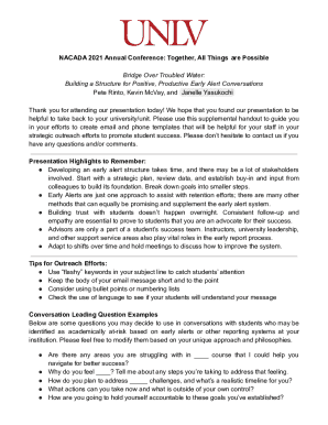 Fillable Online apps nacada ksu Past NACADA Annual Conferences - Kansas ...