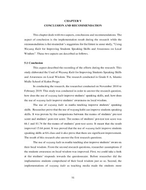 Fillable Online CHAPTER V.docx - CHAPTER V SUMMARY, CONCLUSIONS, AND ...