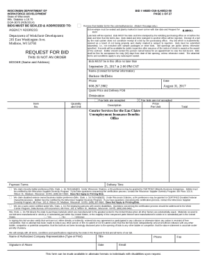 Courier Services RFB.docx. Doc Template | pdfFiller