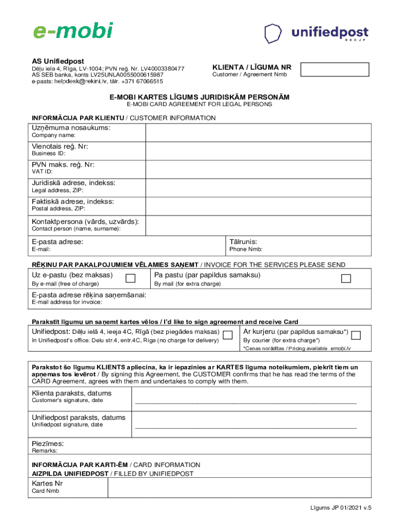 Fillable Online Unifiedpost, Delu iela 4, Riga, Latvia - zo.lv Fax Email Print - pdfFiller