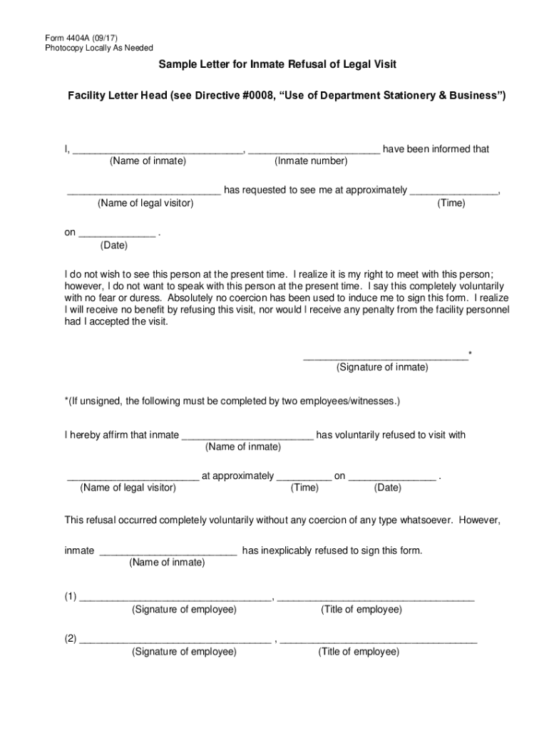 Fillable Online doccs ny Fillable Online Sample Letter for Inmate ...