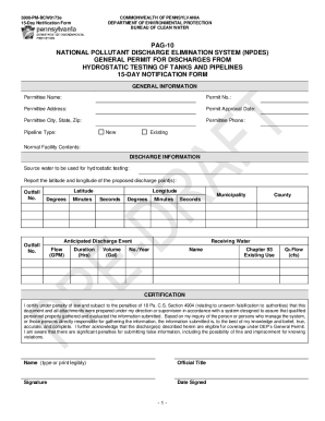 Fillable Online files dep state pa MassDEP Permit & Reporting FormsMass ...