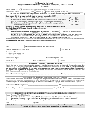 Fillable Online IPSC-form.pdf - Old Dominion University Fax Email Print ...