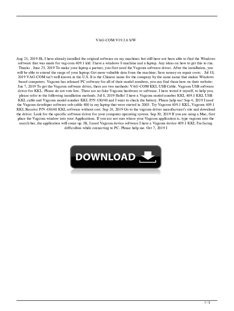 Fillable Online How To Scan and Modify Your Audi or Volkswagen Using ...