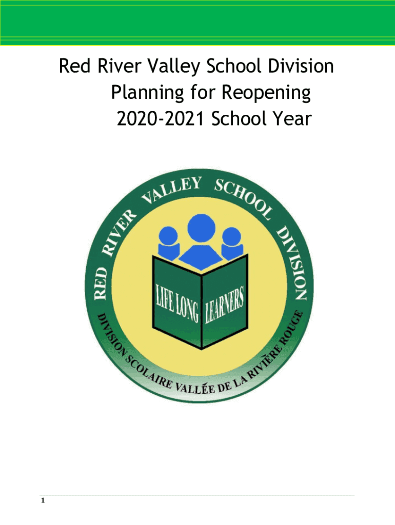 Fillable Online Red River Valley School Division Planning for Reopening ... Fax Email Print ...