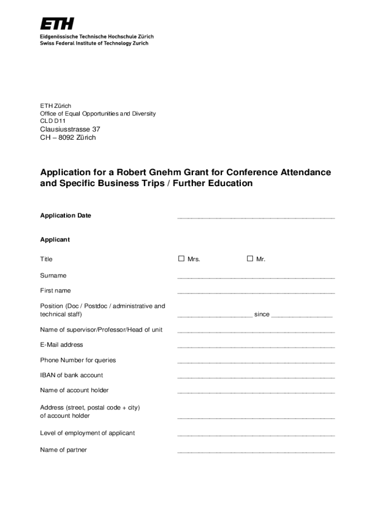 Fillable Online ethz.ch content damRegulations for the recording of working time and absences ...