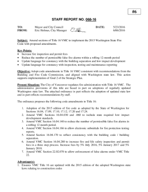 Fillable Online vancouver.municipal.codes VMCVancouver Municipal Code ...