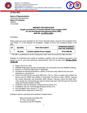 Fillable Online ps-philgeps.gov.phhomeindexProcurement Service - PS ...