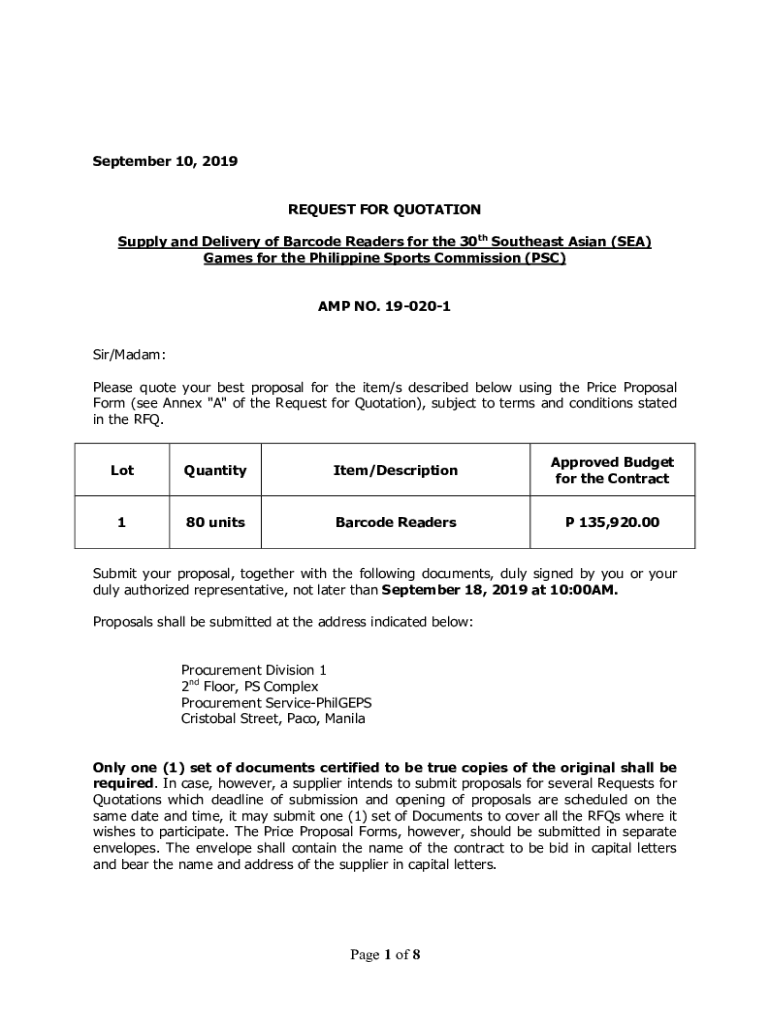Fillable Online customs.gov.phinvitation-to-bid-request-forInvitation ...