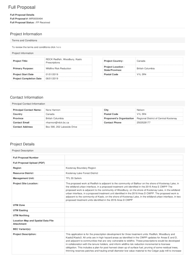 Fillable Online 10+ Plan Proposal ExamplesBusiness, Strategic, Sales10+ Plan Proposal ...