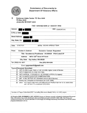 Fillable Online How To File A VA Disability ClaimVeterans Affairs7 Tips ...