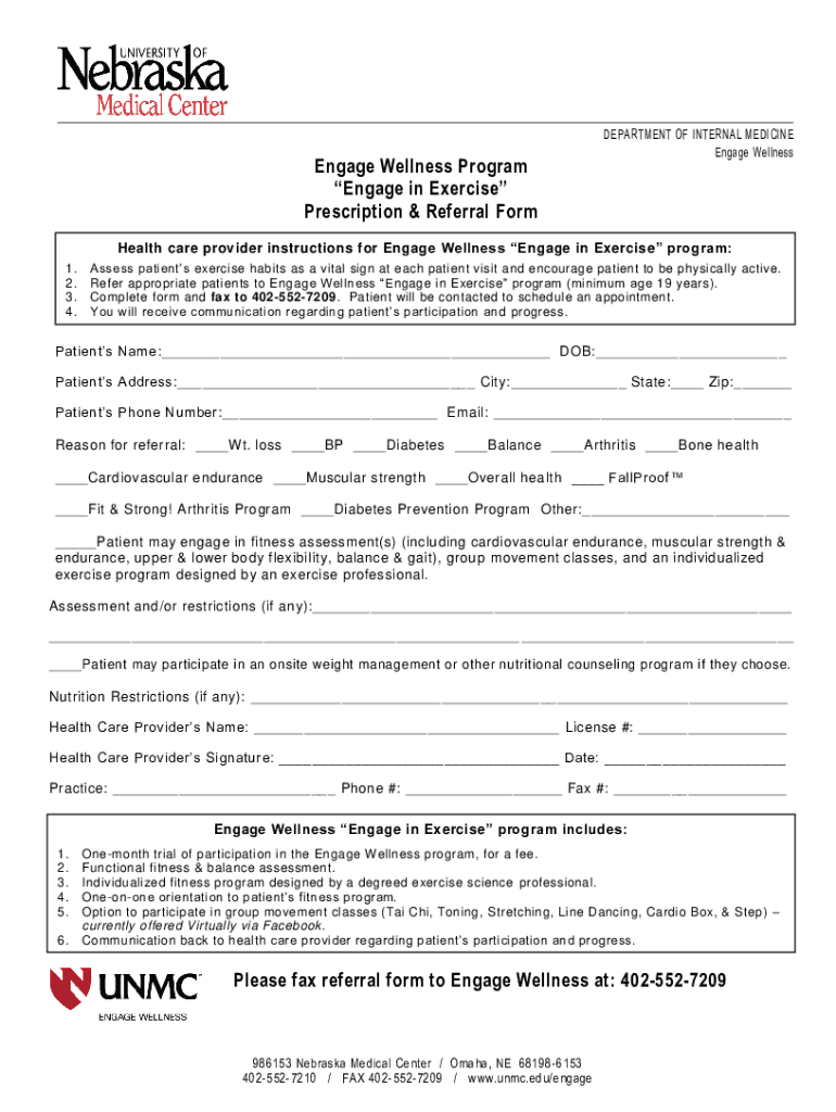 Fillable Online Engaging Employees in Their Health and WellnessEngaging ...