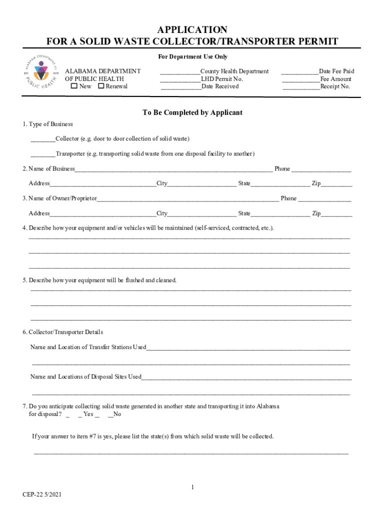 Fillable Online Solid Waste Permit Applications and Forms - Oregon Fax Email Print - pdfFiller