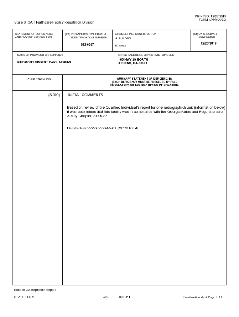 Fillable Online weblink dch georgia Providers Georgia Department of ...