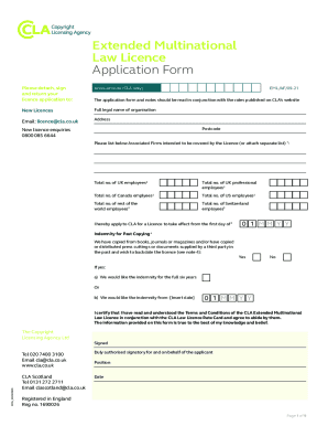 Fillable Online Fillable Online Extended Multinational Law Licence ...