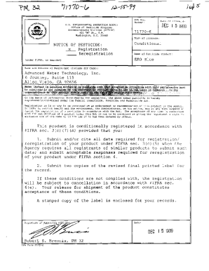 Fillable Online U.S. EPA, Pesticide Product Label, EKO BLUE, 12/15/1999 ...