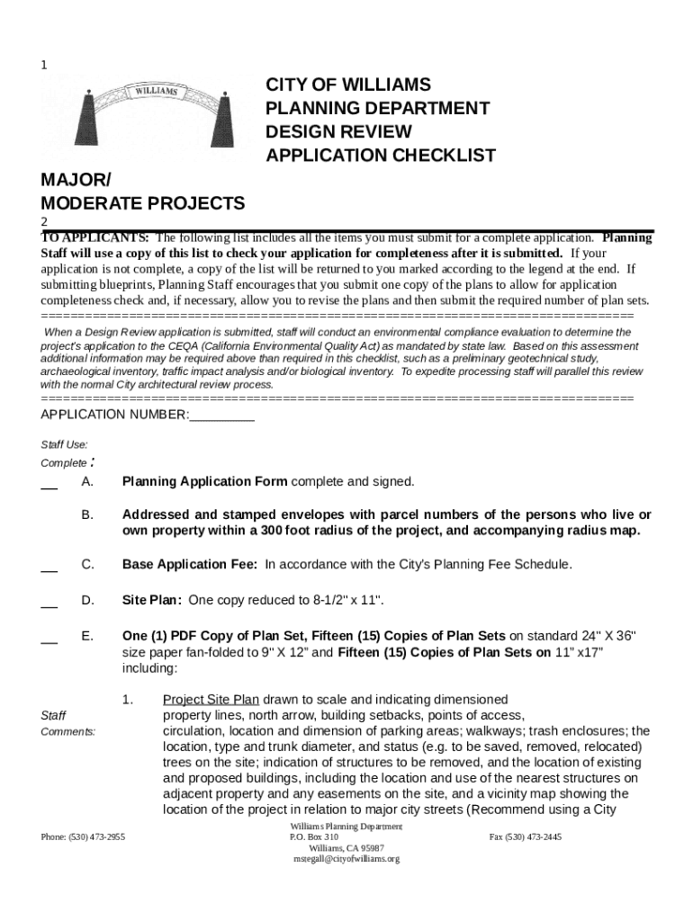 cms7files1.revize.comwilliamscaMAJOR DESIGNCITY OF WILLIAMS PLANNING ...