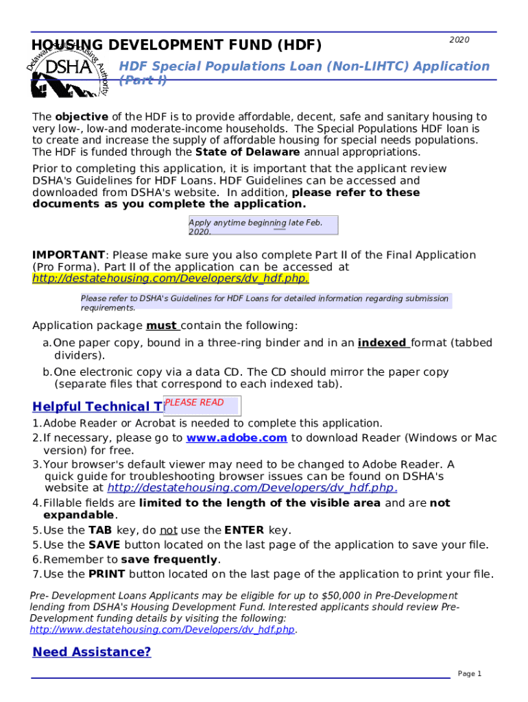 Delaware State Housing Authority - Services for DevelopersSafe and ...