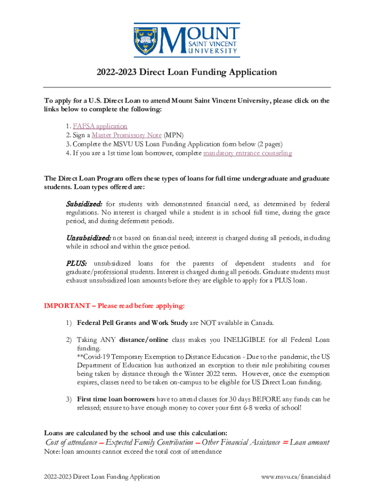 Fillable Online studentaid.govfederal-direct-loan-programFederal ...