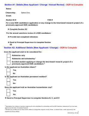 Fillable Online HDR Sanctions Assessment Form Fax Email Print - pdfFiller