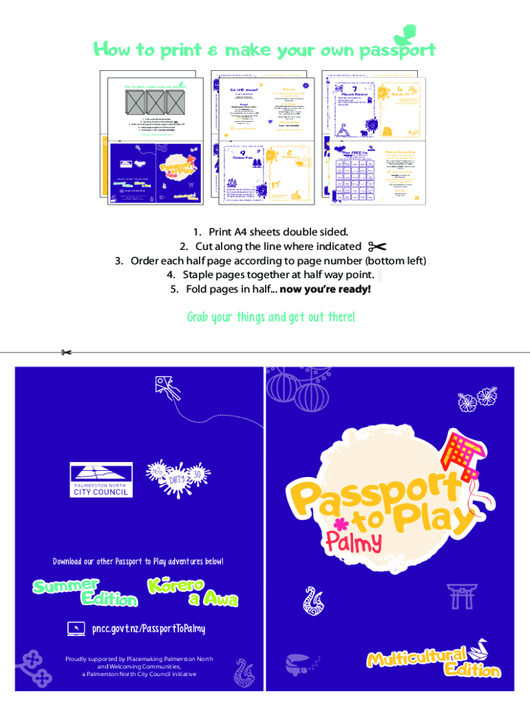 Fillable Online How to print & make your own passport Fax Email Print ...