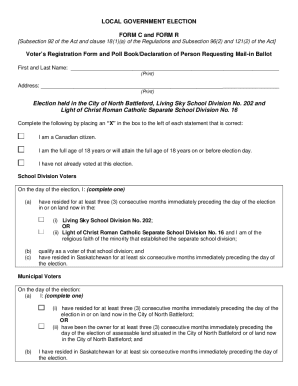 Fillable Online Forms - Local Government, Elections and Rural ...