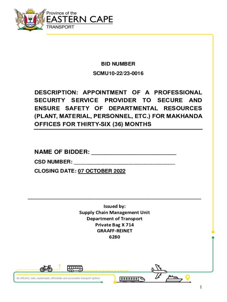 Fillable Online APPOINTMENT OF A PROFESSIONAL SECURITY SERVICE ... Fax ...