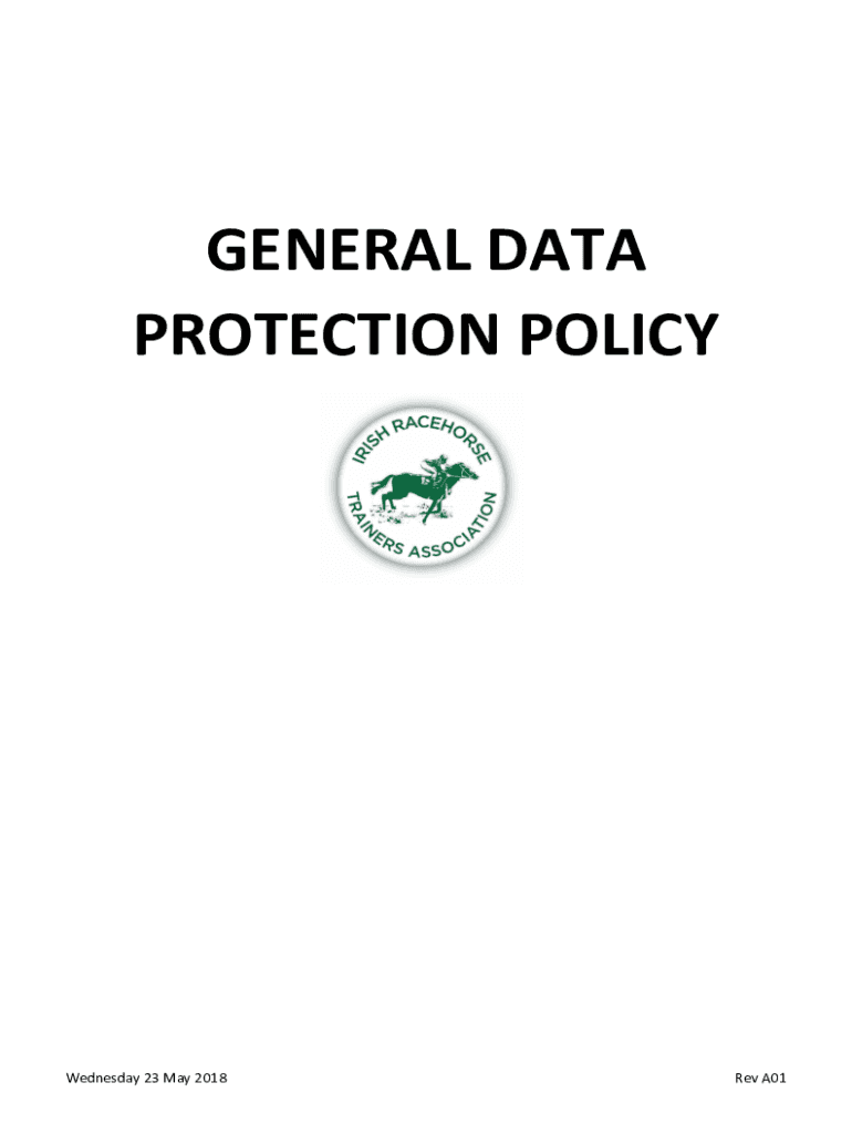 Fillable Online How to Build a GDPR-Compliant Data Protection ...