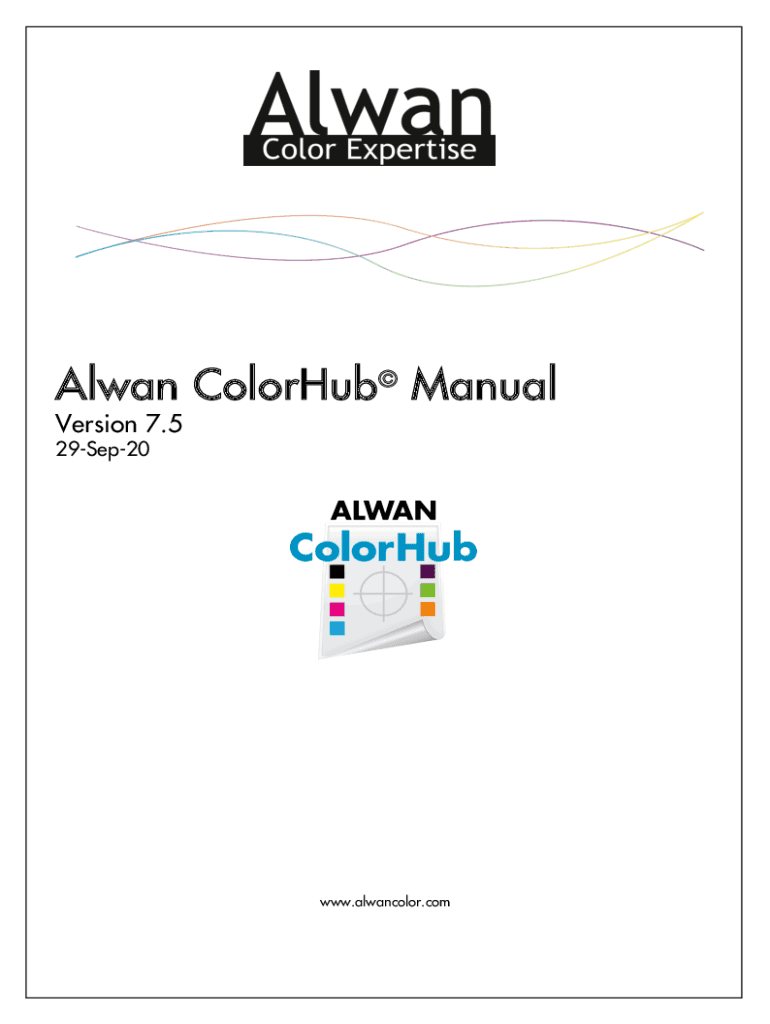 Fillable Online w.impressed.deDOWNLOADSColorHubAlwan ColorHub Manual ...