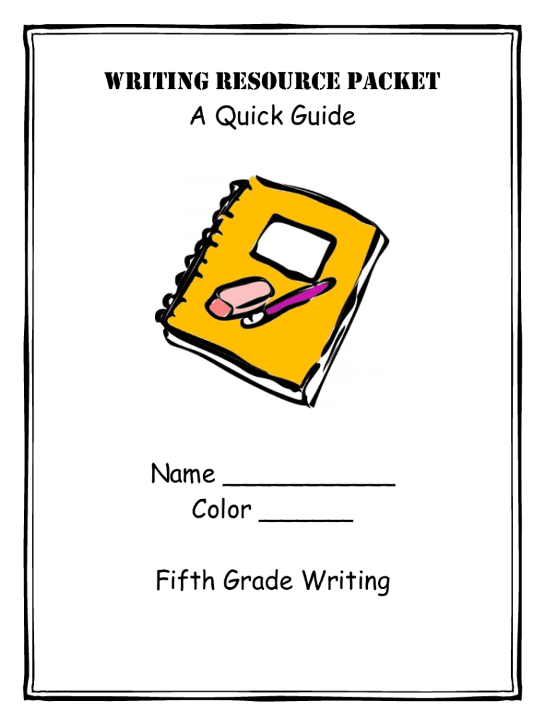Fillable Online Writing Prompts for 5th Grade - ThoughtCoWriting Worksheets for 5th ...