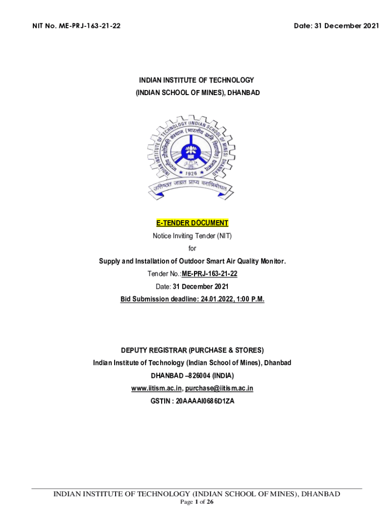 Fillable Online Technology Innovation in Exploration & Mining Foundation - IIT Fax Email Print ...