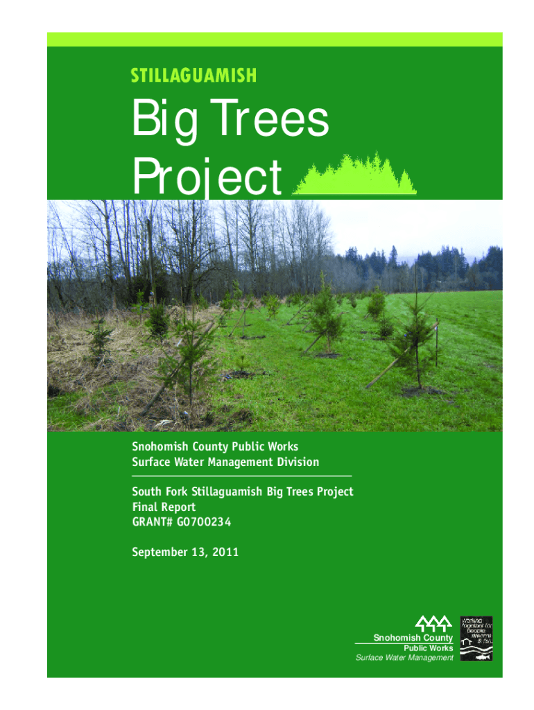 Fillable Online The Stillaguamish Big Trees Project: Watershed-Scale ... - DeepDyve Fax Email ...