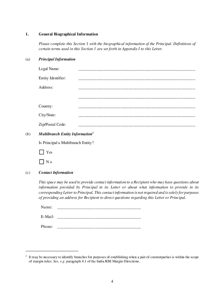 Fillable Online ISDA Regulatory Margin Self-Disclosure LetterInternational Swaps and ... Fax ...