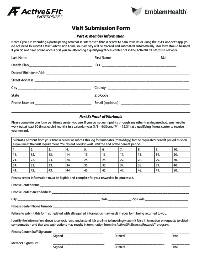 Fillable Online assets.healthfirst.orgapipdfVisit Submission Form ...