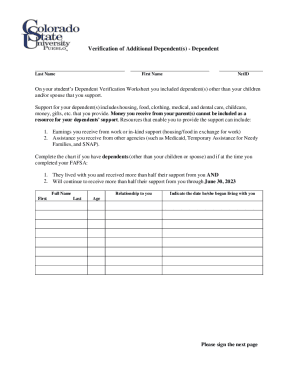 Fillable Online htu.eduwp-contentuploads2022 2023 Dependent ...