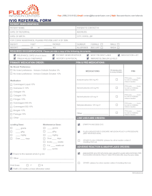 Fillable Online Referral forms AccredoReferral forms AccredoInfusion ...