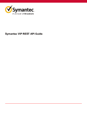 Fillable Online Symantec VIP Status Page Information - Support Portal ...