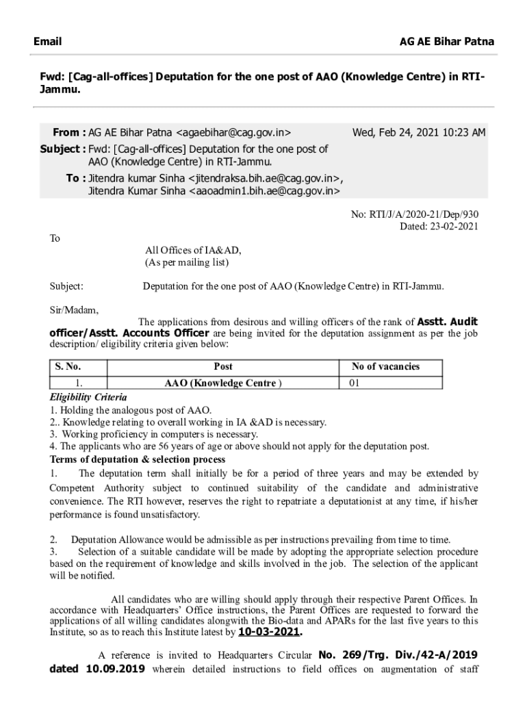 Fillable Online state.bihar.gov.ingadGeneral Administration Department ...