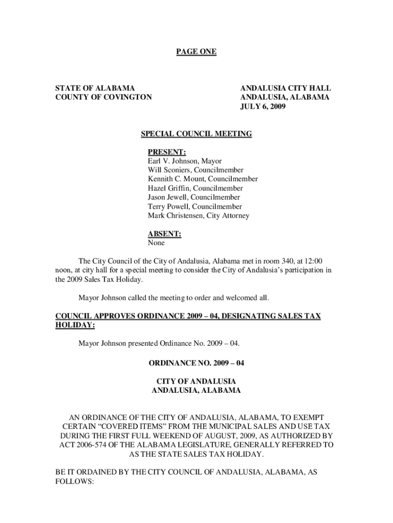 Fillable Online Hazel Griffin, Councilmember Fax Email Print - pdfFiller