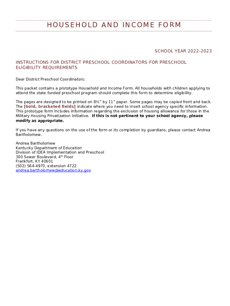 Free and Reduced Price Meal Application. School Nutrition Programs ...