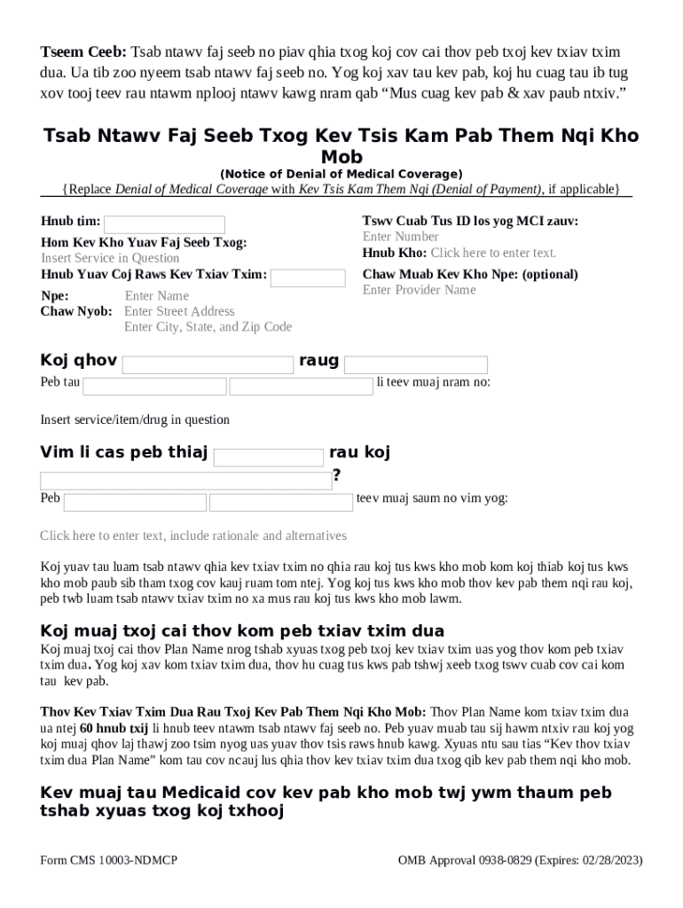 Tsab ntawv no muaj cov lus qhia tseem ceeb txog koj txoj kev pab them ...