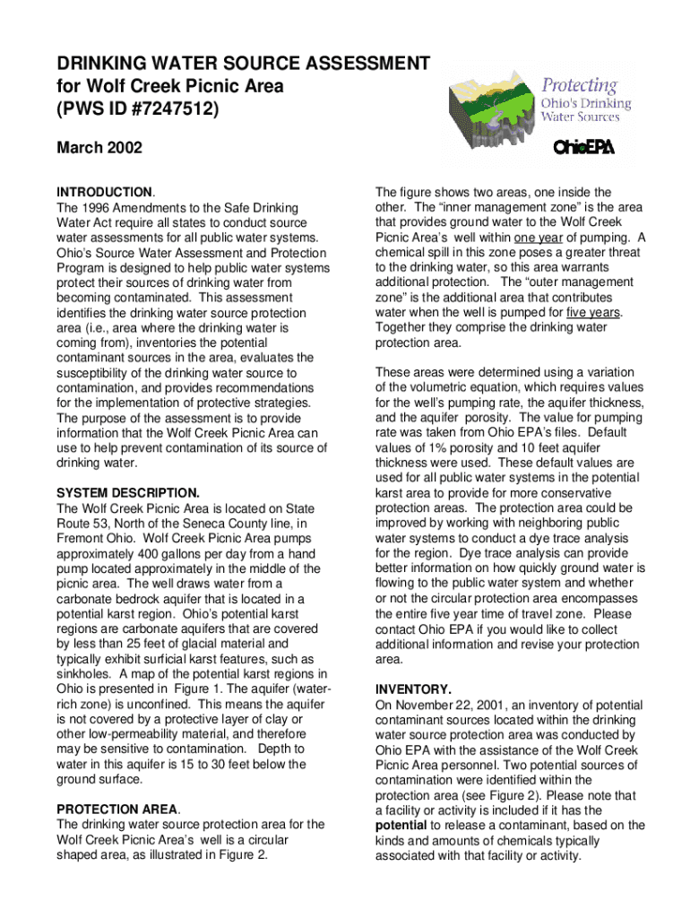 Fillable Online wwwapp epa ohio Environmental Data Maps for Ohio US EPA ...