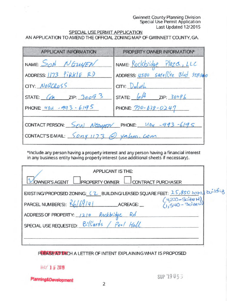 Fillable Online AN APPLICATION TO AMEND THE OFFICIAL ZONING MAP OF ...